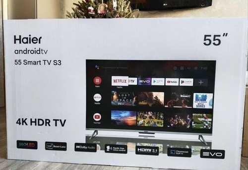 Телевизор Новый Haier 55 SMART tv s3