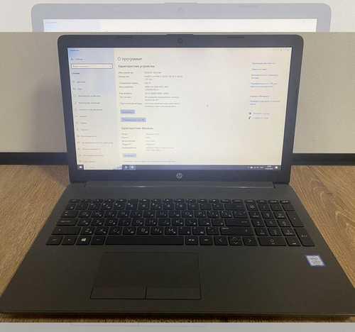 Ноутбук HP 250 g7 на intel core i3