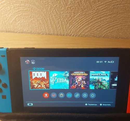 Nintendo switch второй ревизии