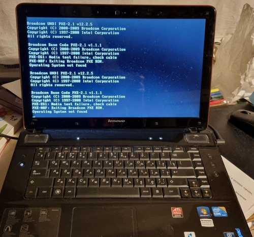 Ноутбук Lenovo на запчасти