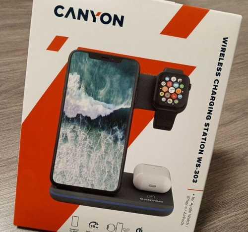 Беспроводное зарядное устройство Canyon WS-303