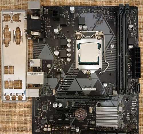 Asus prime h310m-k r2. 0 cel g4930