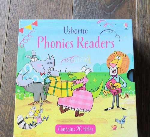 Phonics Readers, Usborne, 20 книг в наборе