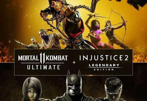 Mortal Kombat 11 Ultimate +Injustice 2 Leg PS4/PS5