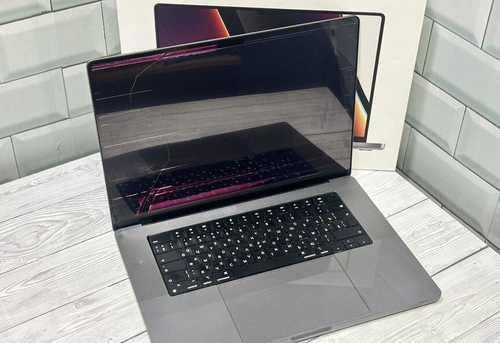 MacBook Pro 16" - M1 Max, 32/1000, разбит экран