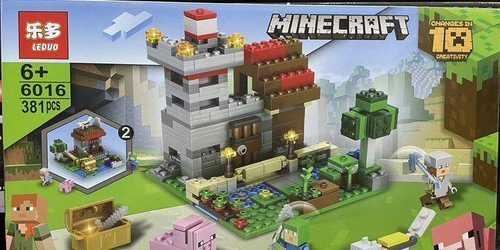 Lego Minecraft, Лего Крепость Дом с сокровищами