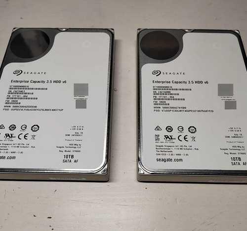 Жесткий диск Seagate 10тб (ST10000NM0016)