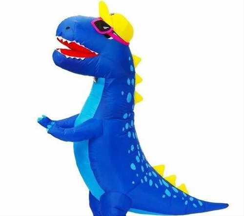 Надувной костюм Весёлого летнего динозавра
