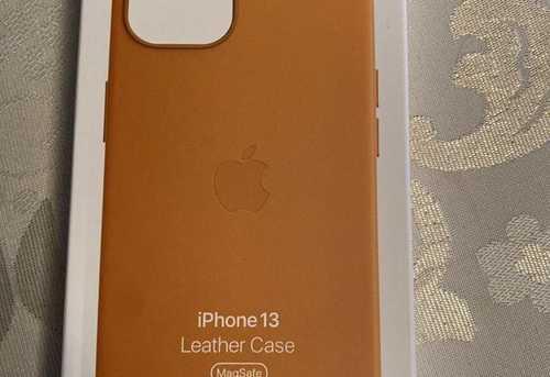 Чехол Leather Case для iPhone 13