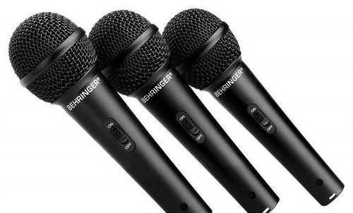 Микрофон Behringer XM1800S (комплект 3 шт.)