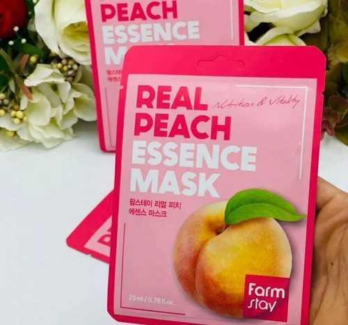 Набор тканевых масок real peach essence mask