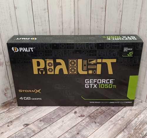 Новая видеокарта Palit GeForce GTX 1050 Ti StormX