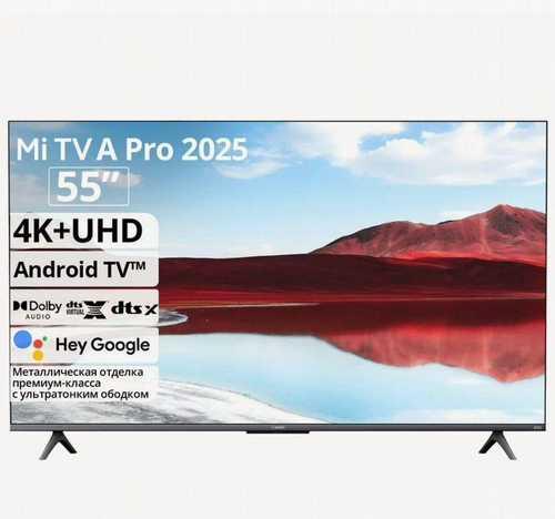 Телевизор Xiaomi Tv A 55 Pro 2025 qled 4k uhd