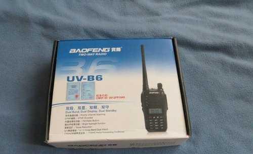 Радиостанция Baofeng UV-B6