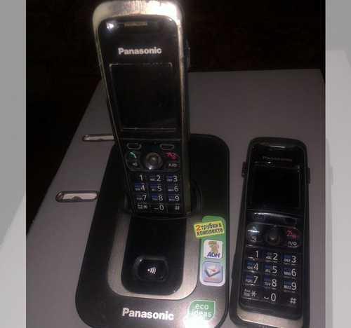 Радиотелефон panasonic 2 трубки