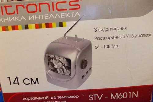 Телевизор Sitronics 5.5" с радио 220/12v/батарейки