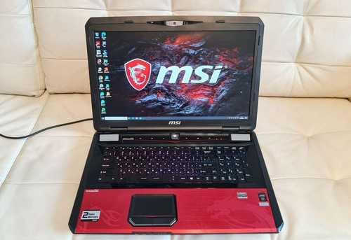 Ноутбук MSI GT70 17" Intel I7, 32Gb, 870m 3Gb, SSD