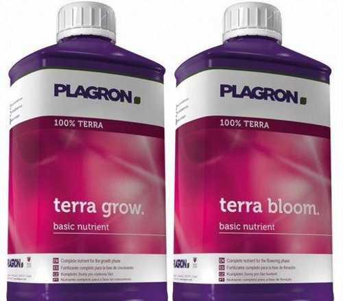 Комплект удобрений Plagron (Terra Grow + Terra Bl