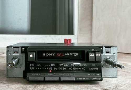 Винтажная магнитола Sony XR-24