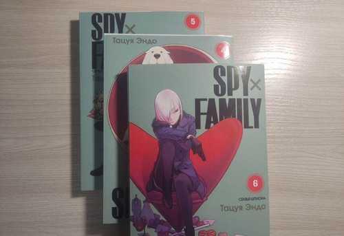 Манга Spy x Family: 4, 5, 6 тома