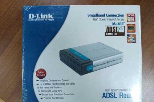 Роутер adsl / Модем adsl D-Link DSL-500T