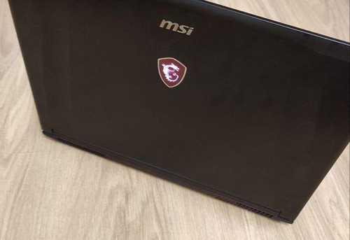 Игровой ноутбук MSI GP72M