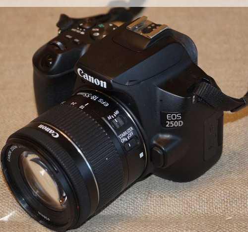 Canon EOS 250d 18-55 is stm kit   сумка