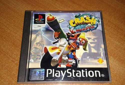 Crash Bandicoot Warped для PS1 (PAL) Лицензия