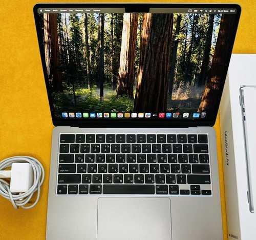 Macbook Air 13 M3 2024 16GB/512GB 93 цикла