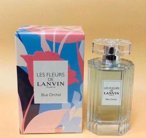 Les fleurs de Lanvin 90 мл. Lanvin Orchid. Ланвин голубая Орхидея. Ланвин Блю орхид.