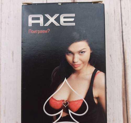 Карты игральные AXE сувенирные новые