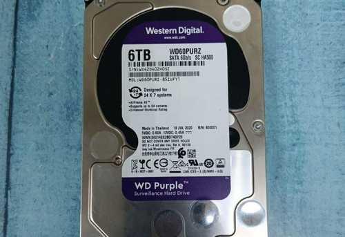 Жесткий диск 6TB WD Purple