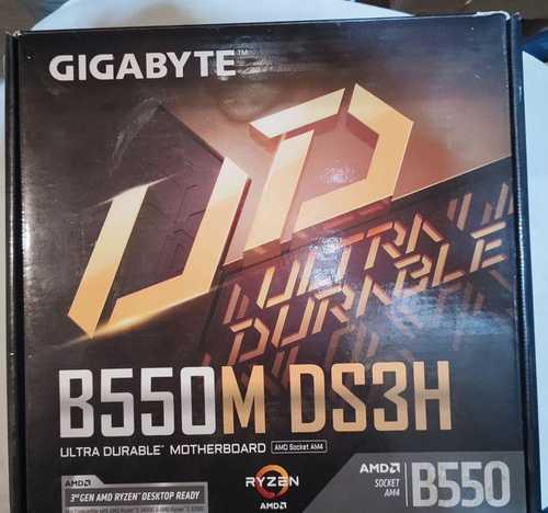 Материнская плата gigabyte b550m ds3h