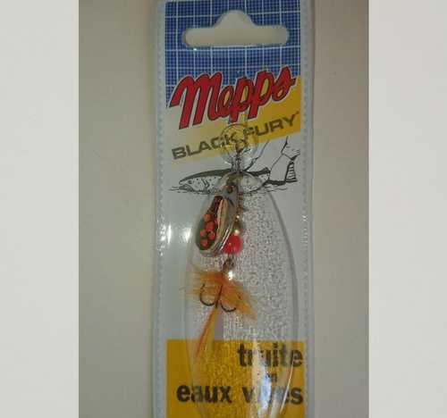 Mepps Black Fury Mouche в оригинальном блистере №№