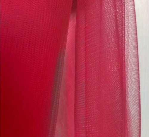 Фатин ткань розовый
