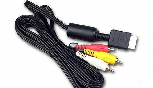 Компонентный кабель PS3/PS2/PS1 тюльпаны