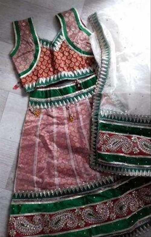 Индийский костюм для девочки 7-9 лет