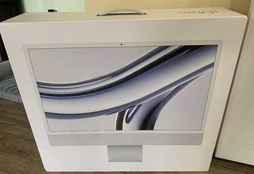 iMac 24" Retina 4,5K, M3 (8C CPU, 10C GPU,Silver)