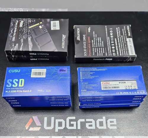 SSD NVMe M.2 Cusu и Reletech на 512Гб