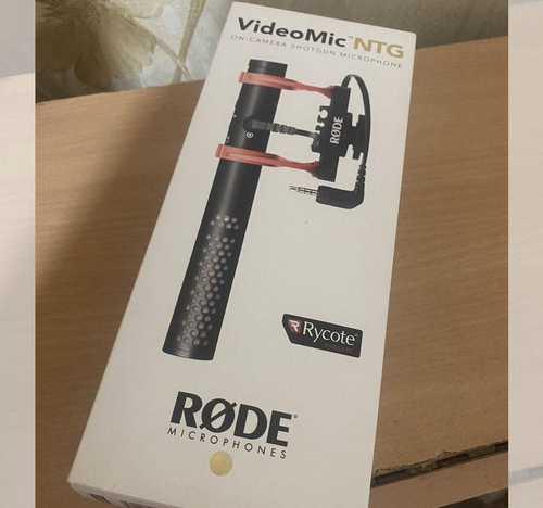 Rode videomic ntg микрофон