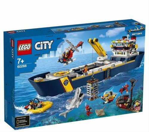 Lego City Лего 60266 Исследовательское судно, новы