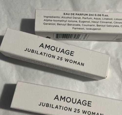 Jubilation 25 Woman Amouage 2 мл оригинал