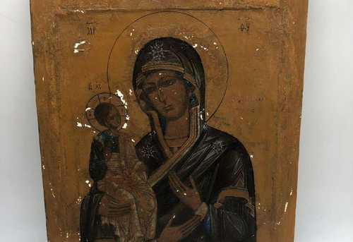 Икона Богородица Троеручица,19 век