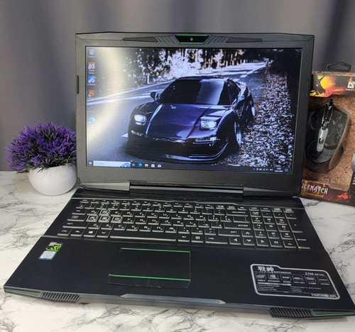 Игровой ноутбук hasee i7 8750h/GTX 1050TI/16GB