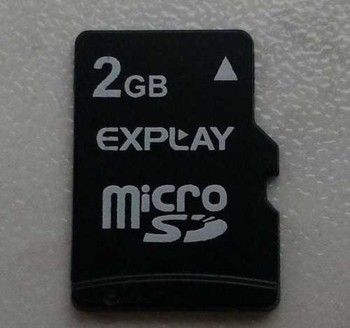 Карта памяти microSD Explay (2 Гб)