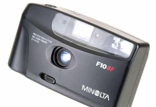 Minolta F10BF фотоаппарат протестирован с пленкой