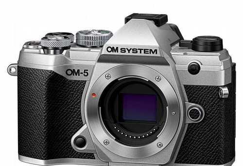 Беззеркальный фотоаппарат OM System OM-5 Body сере