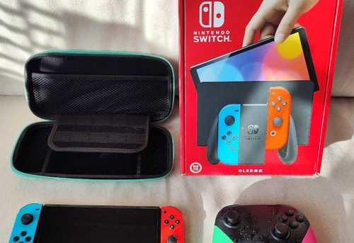 Nintendo switch oled 64 gb На гарантии