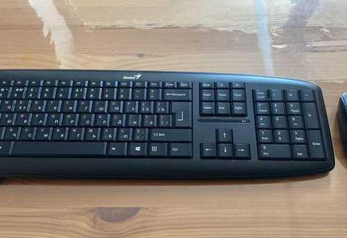 Беспроводная клавиатура и мышь Genius