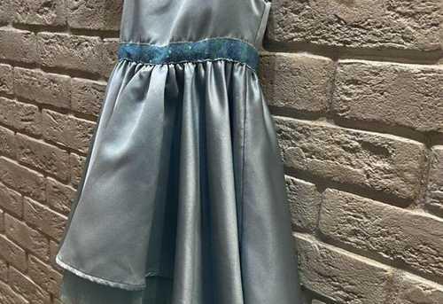 Пышное платье acoola для девочки со шлейфом 110